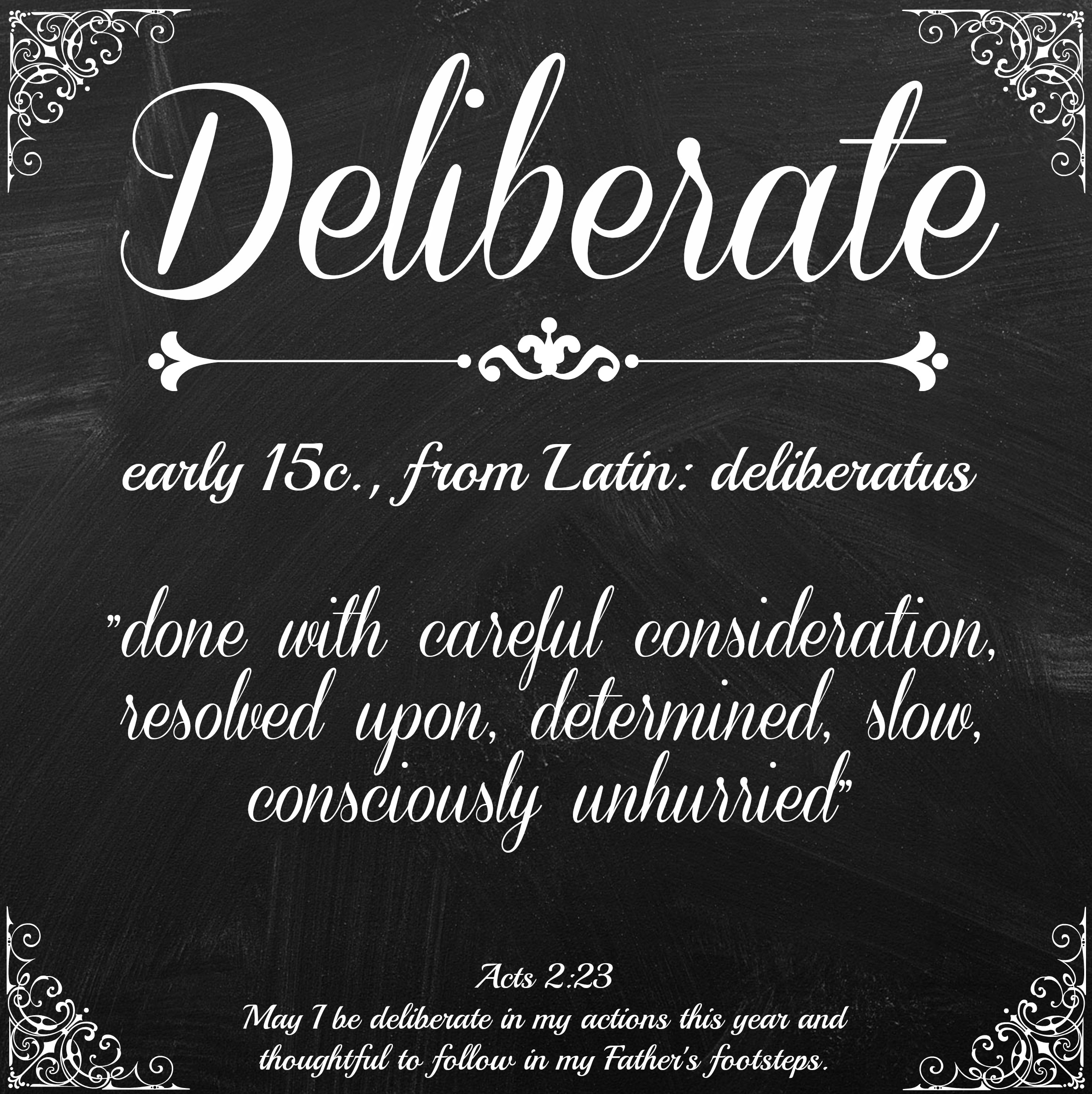 Deliberate Success – My Inspired Fibro Life